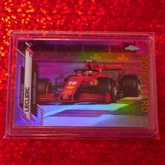 Topps | Toys | Charles Leclerc F Formula Card | Poshmark